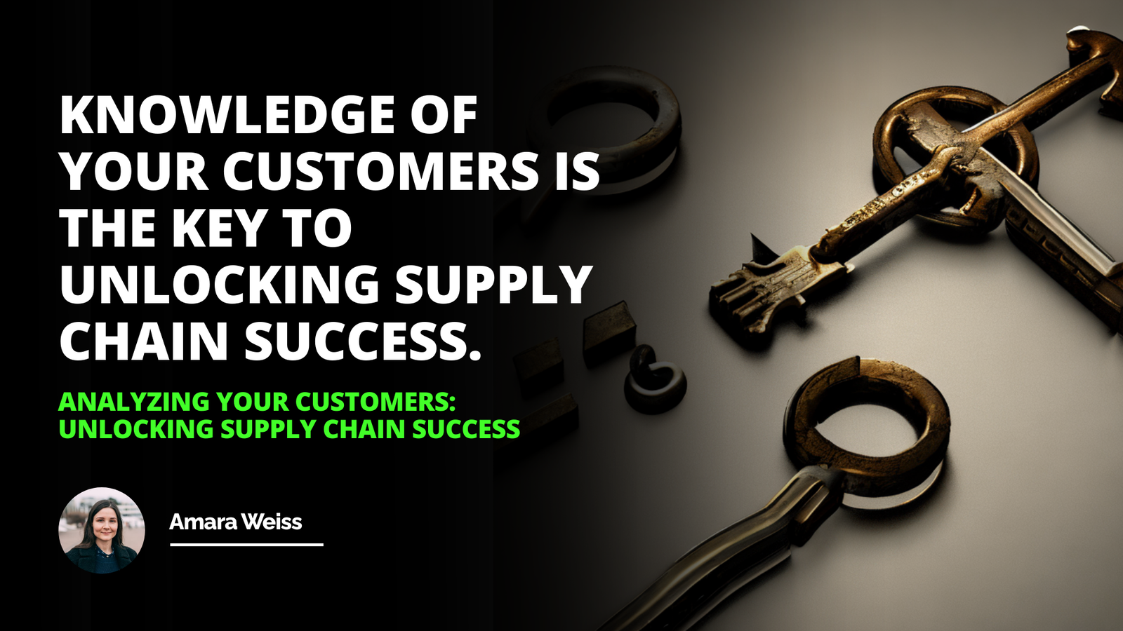 Unlock Supply Chain Success: Analyze Your… | IIENSTITU