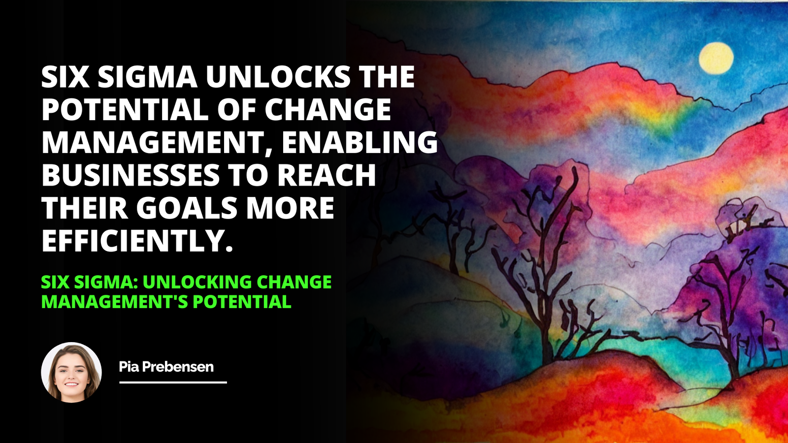 Six Sigma: Unlocking Change Management's… | IIENSTITU