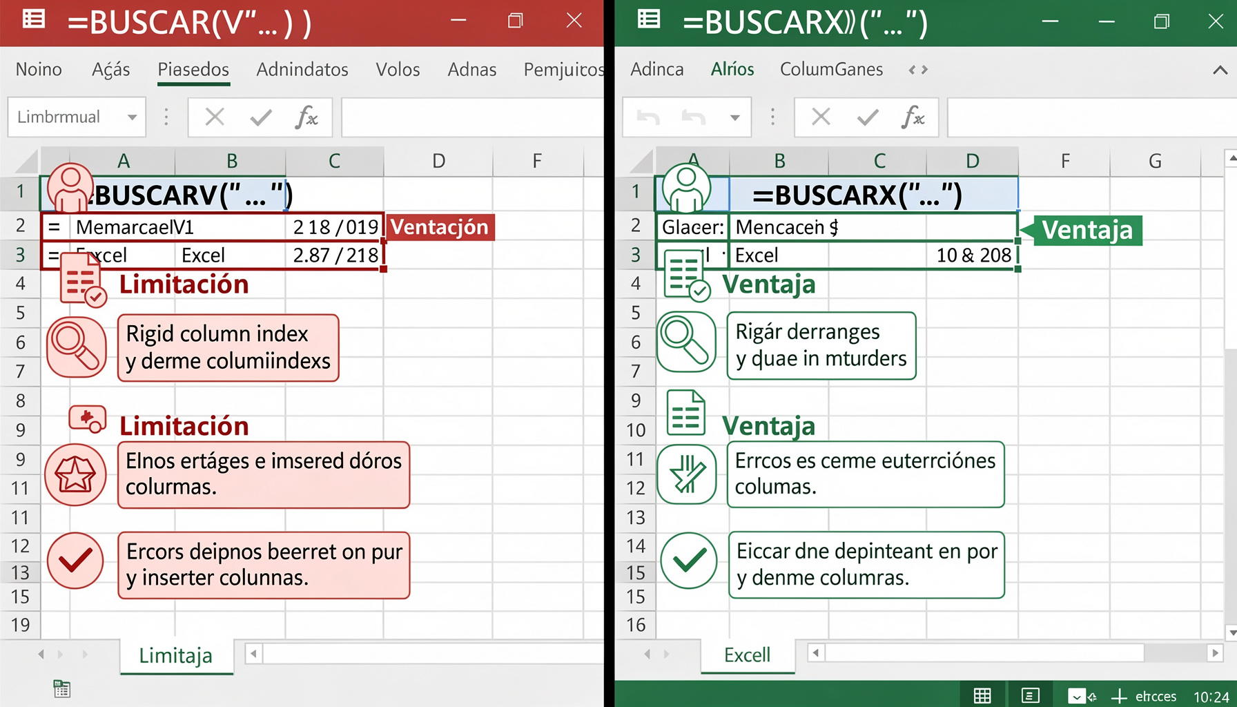 BUSCARV vs BUSCARX: Diferencias y Cuándo Usar… | IIENSTITU